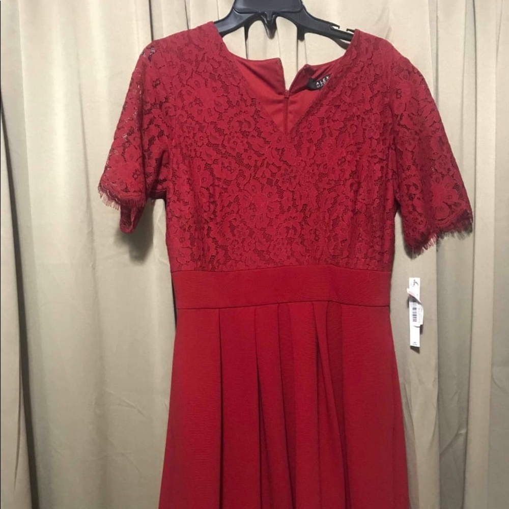 Tracey Dress Poilsella Alex Maria New Size Medium - Gem
